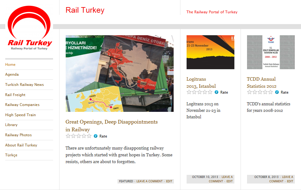 What’s new in Rail Turkey? – Rail Turkey En