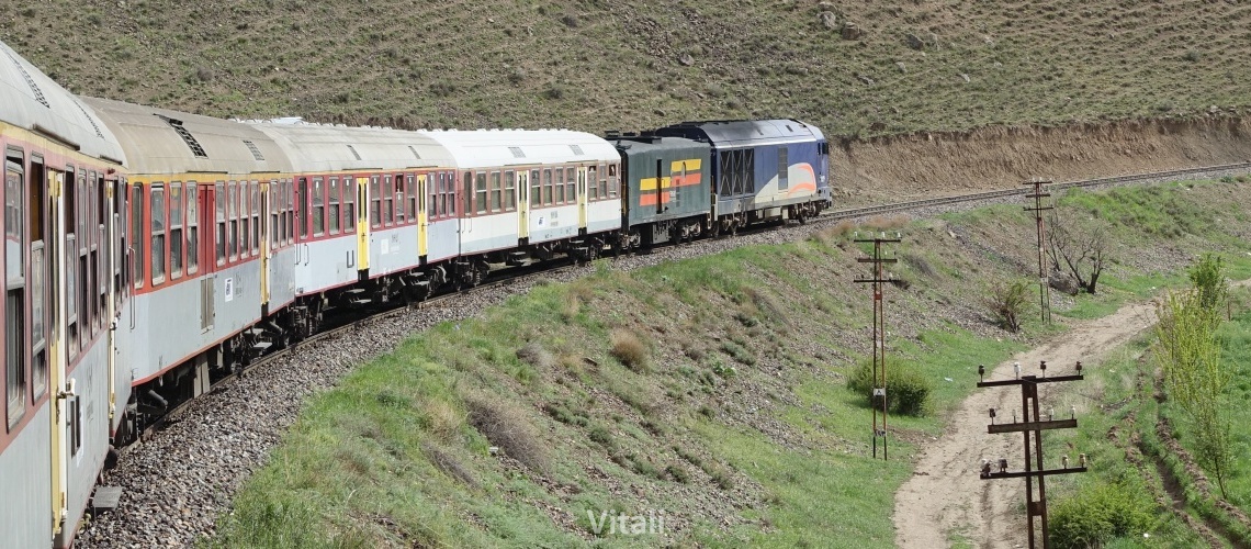 Iran railway map – Rail Turkey En