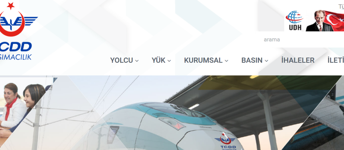 New website for TCDD Tasimacilik AS – Rail Turkey En