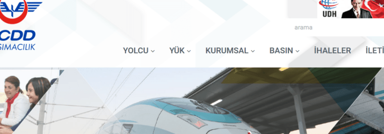New website for TCDD Tasimacilik AS – Rail Turkey En